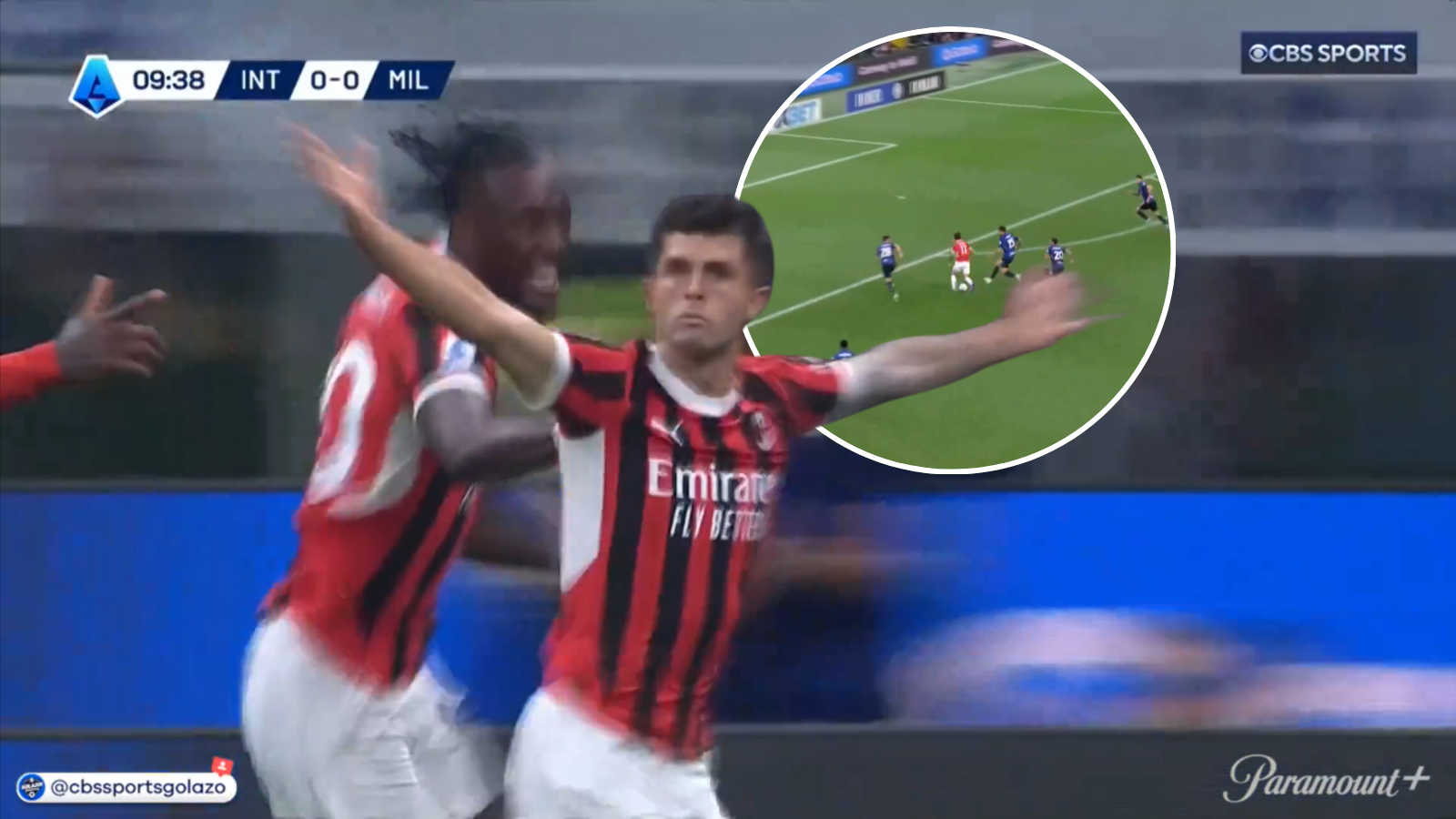 Watch: Christian Pulisic goal vs. Inter Milan